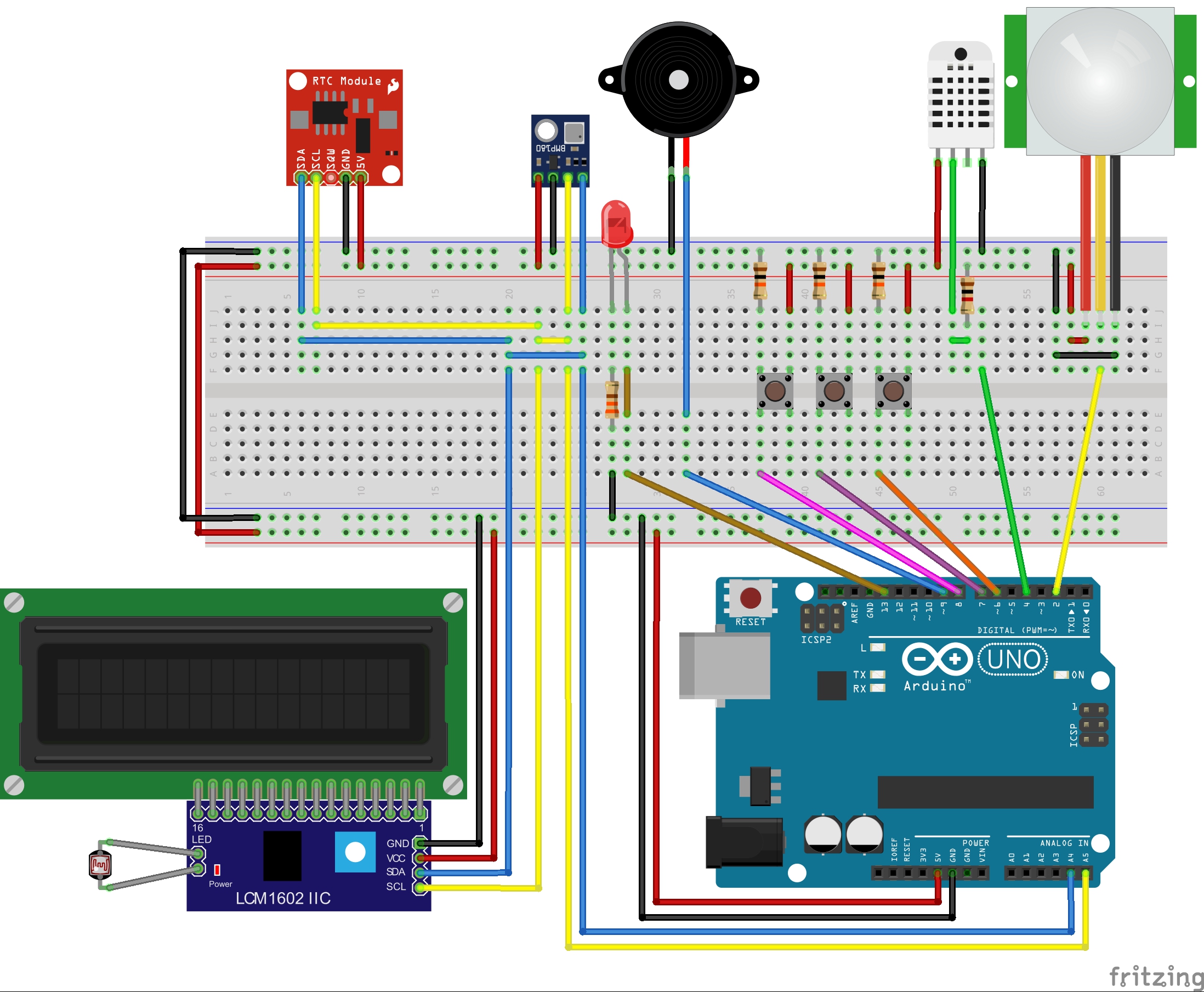 Weather Clock | Arduino Project Hub