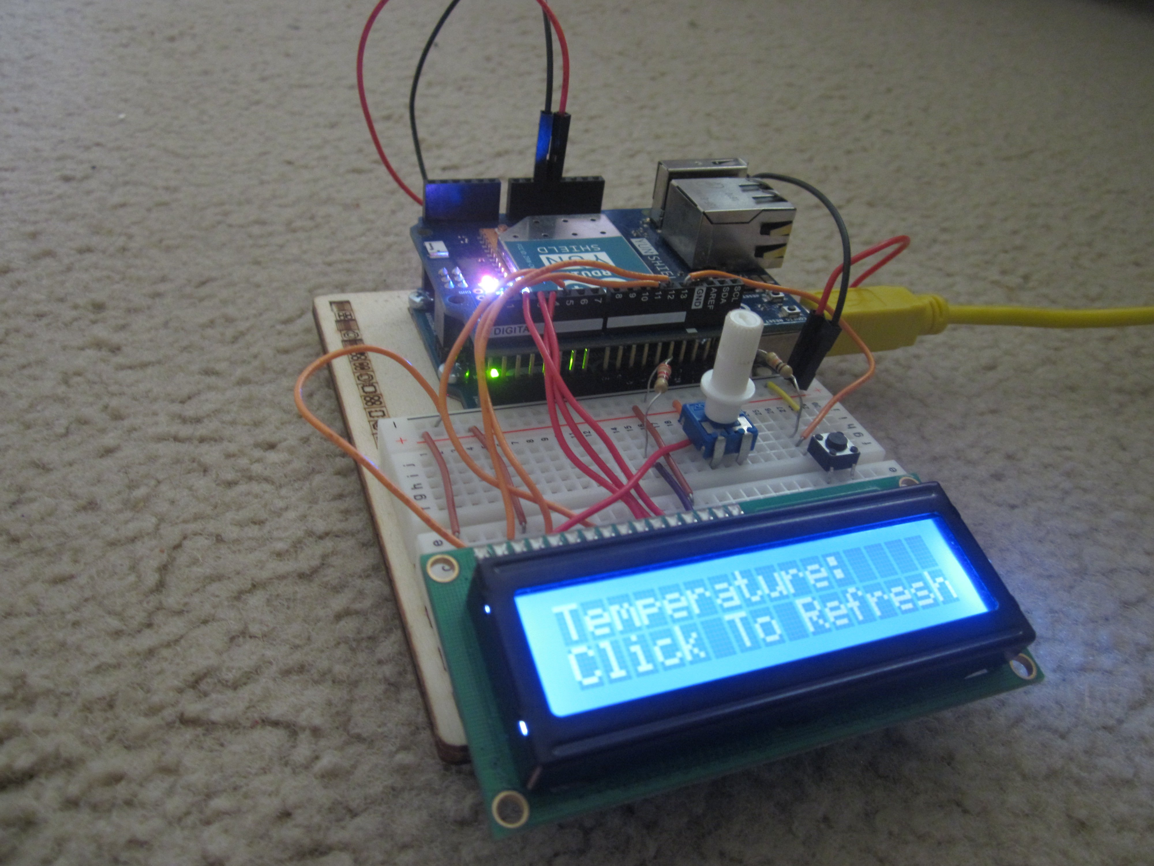Portable Temperature Station V2: IOT Edition | Arduino Project Hub