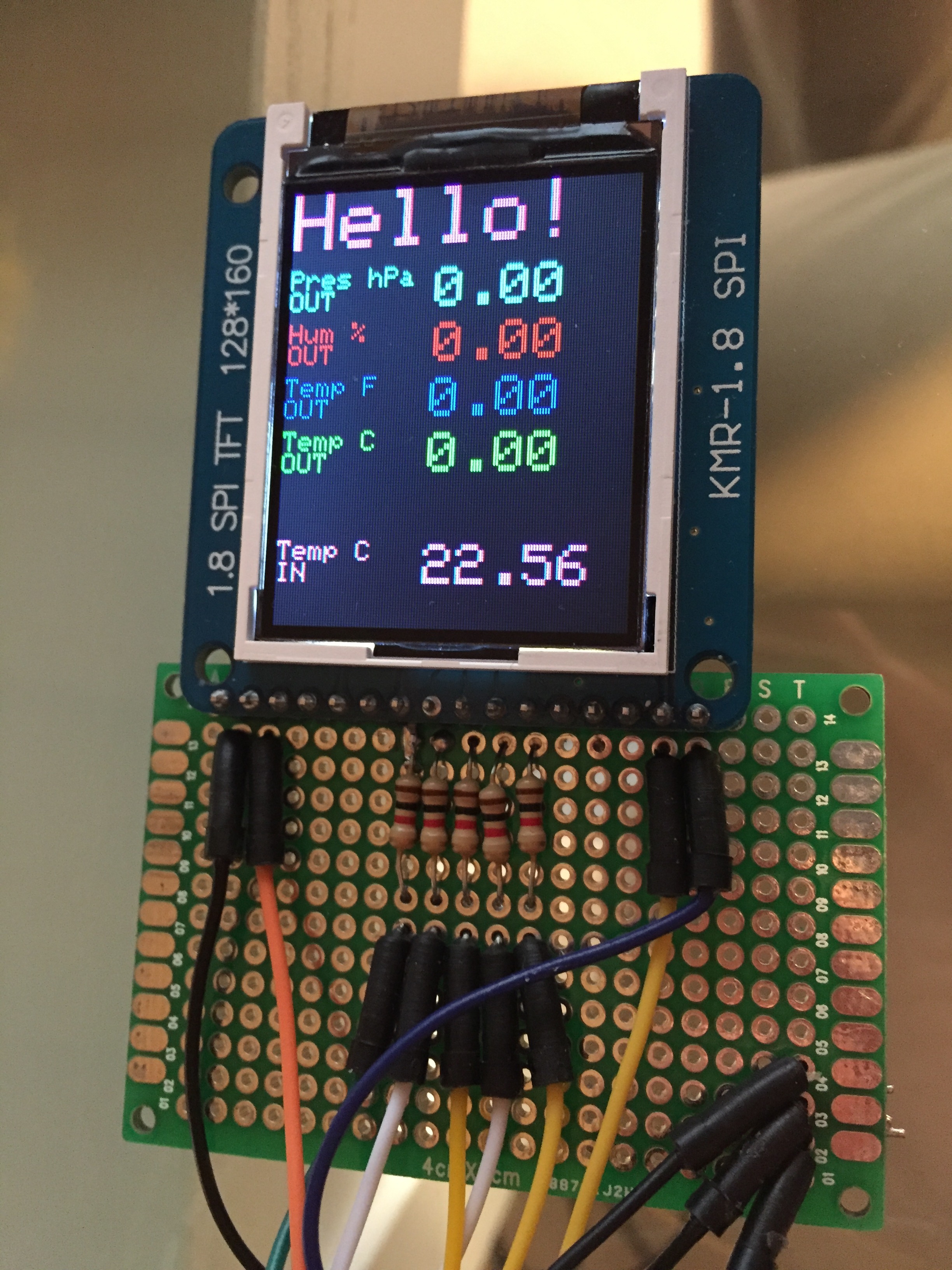 Weather Station v1.3 with RF Transmission | Arduino Project Hub
