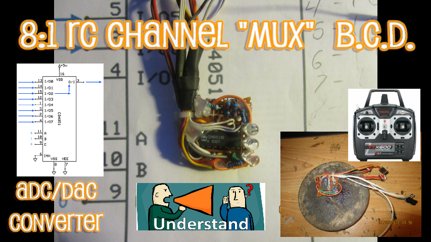 8 To 1 Rc Receiver Mux Or Multiplex Of Interrupt Pins 2 3 Arduino