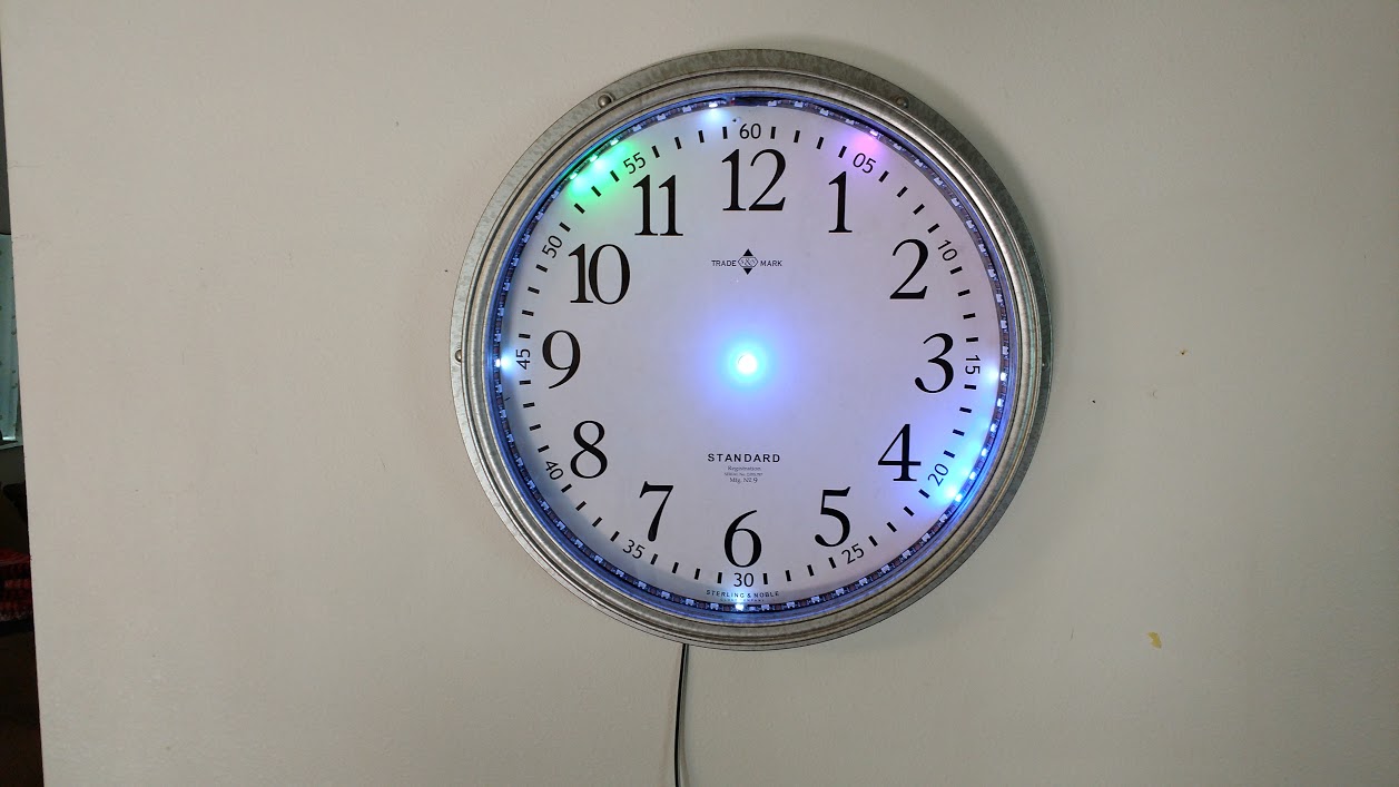 Cheap NeoPixel Strip Clock | Arduino Project Hub