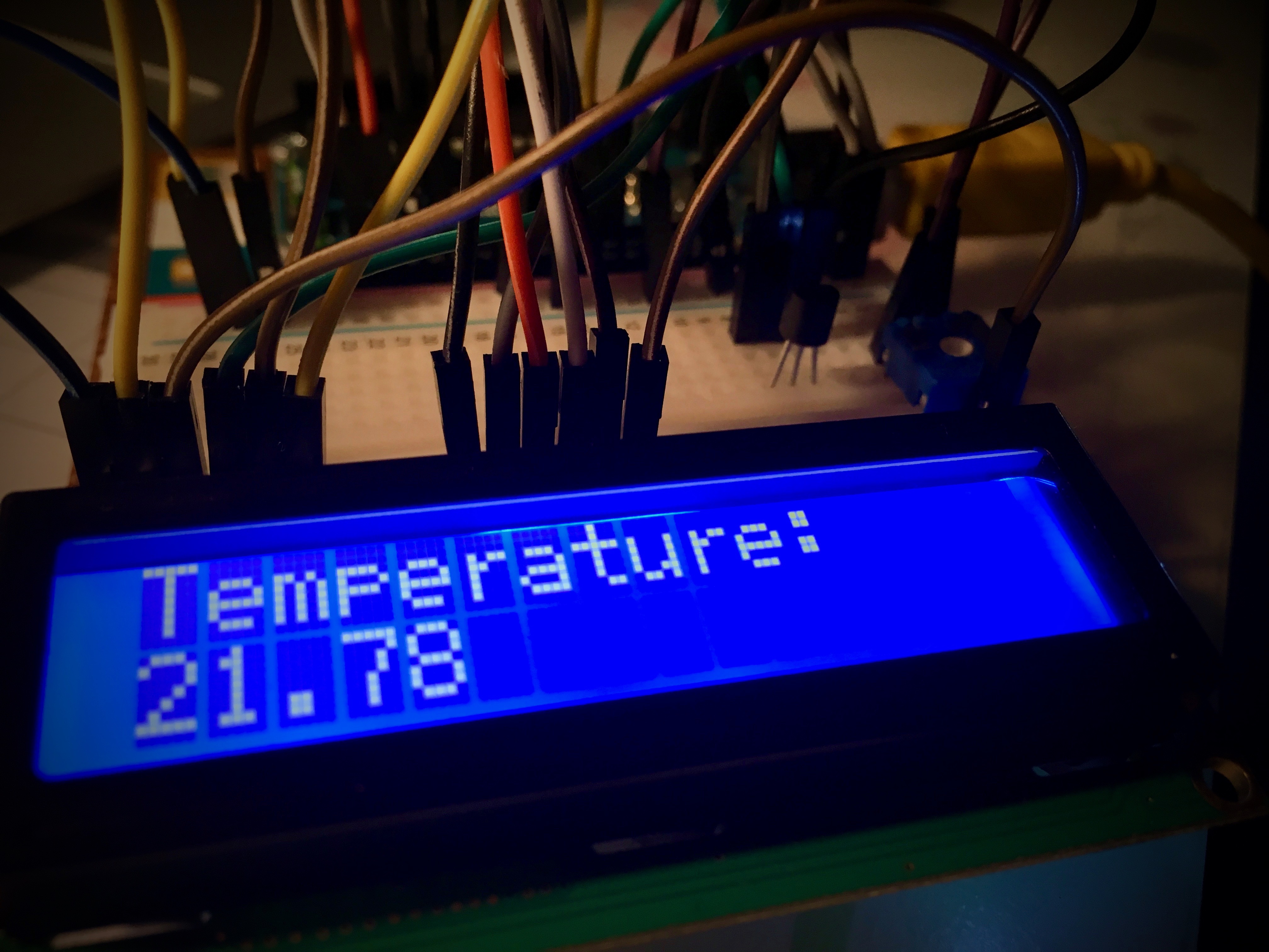 Arduino LCD Thermometer | Arduino Project Hub