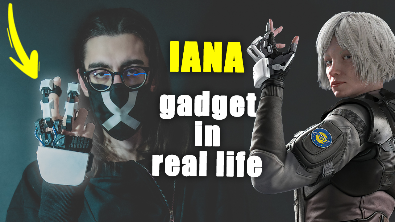 How to Build IANA Gadget in REAL LIFE | Rainbow Six Siege | Arduino ...