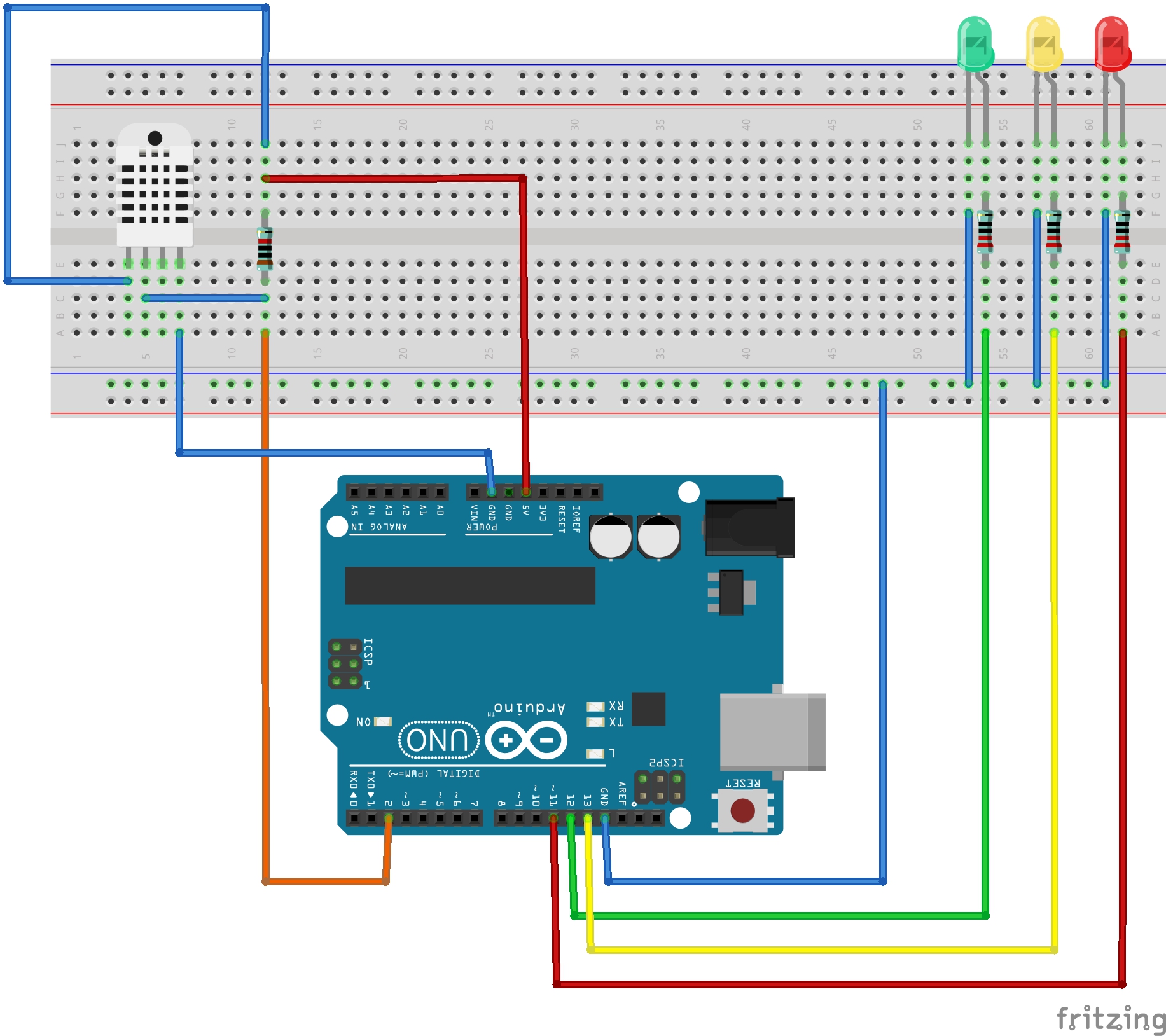 Dht22 Setup With Simple Error Checking Arduino Project Hub 9674