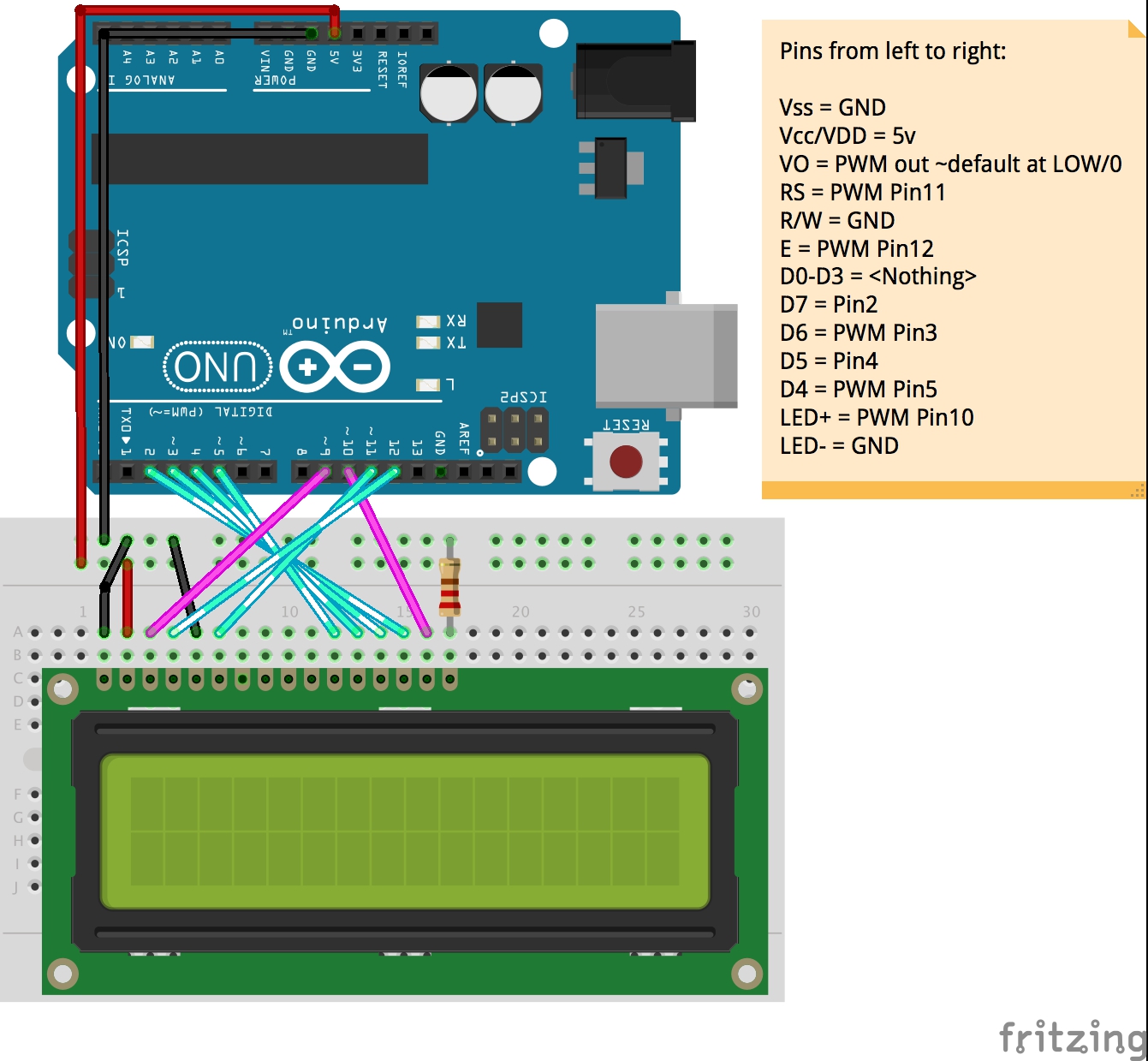 Simple lcd project | Arduino Project Hub